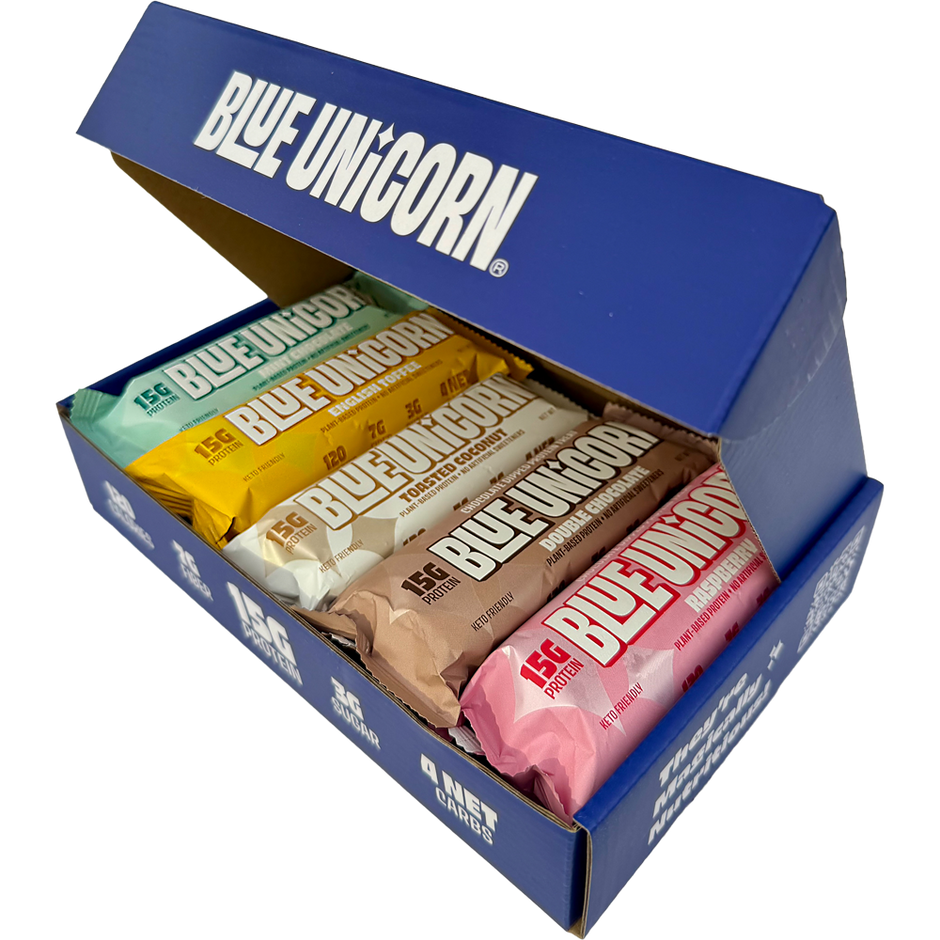 Blue Unicorn | Delicious Plant-Based Protein Bars